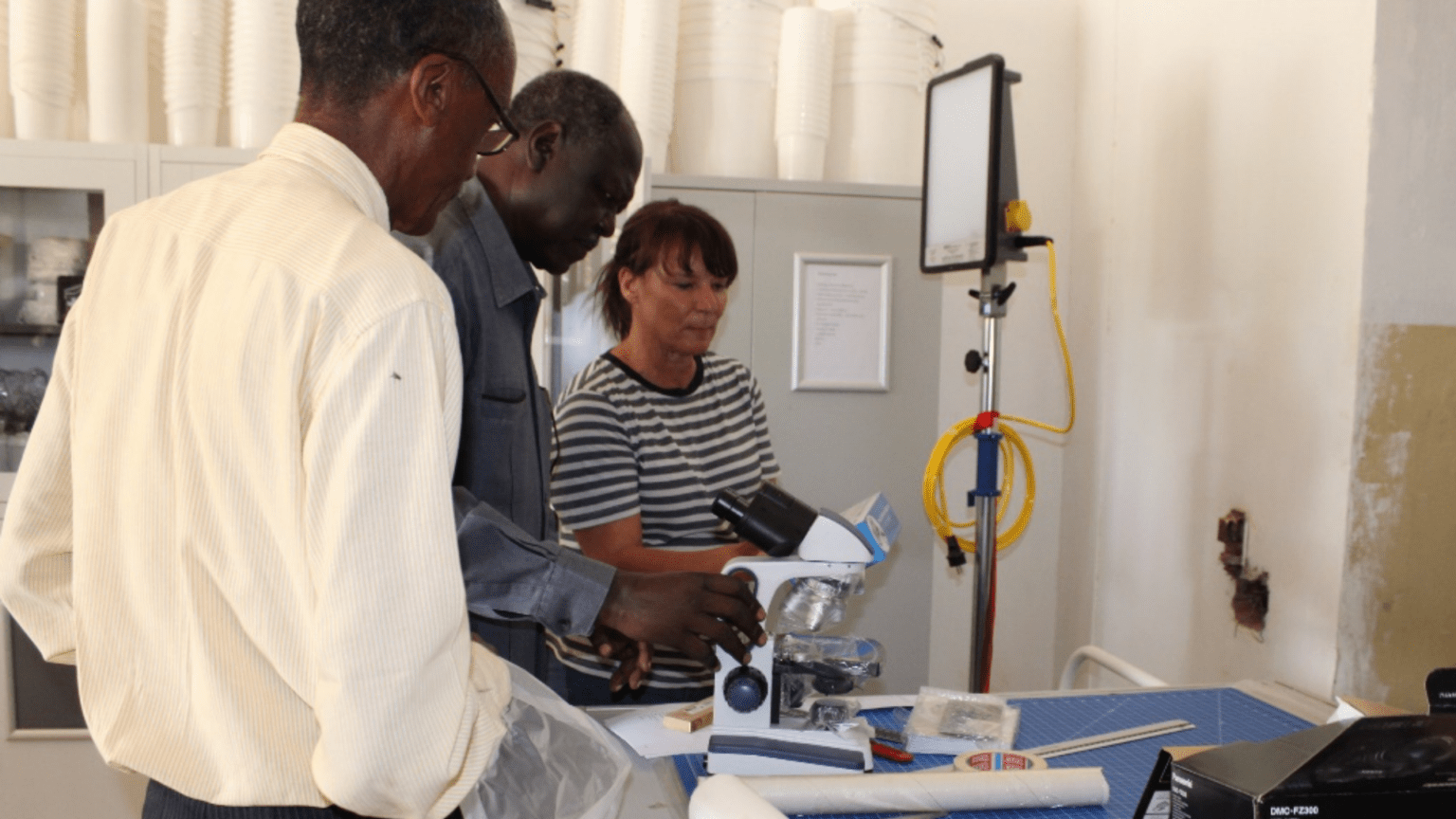 Equipment for a conservation laboratory of Sudanese National Museum in ...